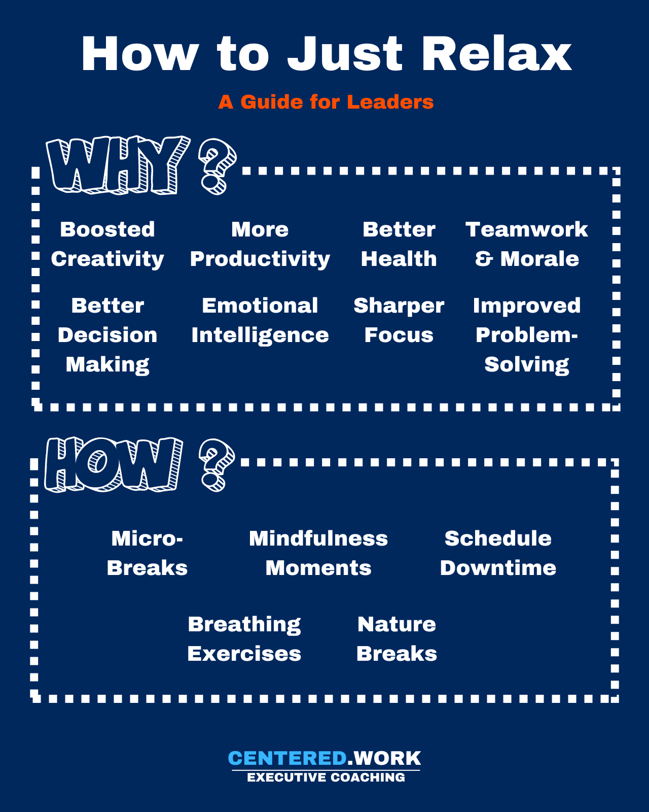 The Secret Weapon of Successful Leaders - The Power of Relaxation